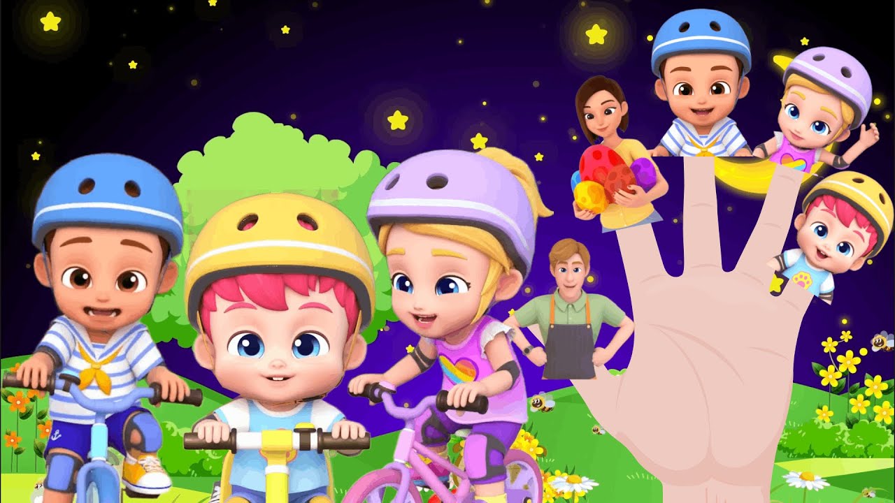 Finger Family | Baby Finger, Daddy Finger | Nursery Rhymes & Baby Songs ...