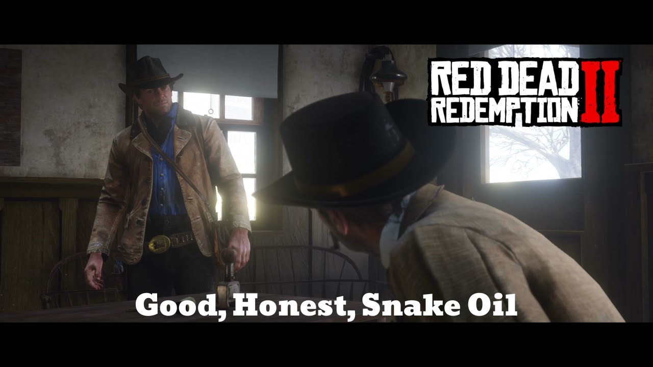 Red Dead Redemption 2 Chapter 2 Side Mission: Good, Honest, Snake Oil ...