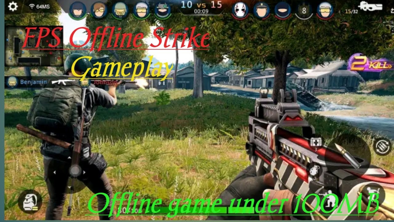 FPS Offline Strike: Encounter strike missions Gameplay 🎯. A Shooting ...