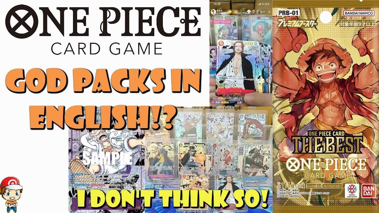 We Will Get Manga Rare God Packs in English Boxes of PRB-01!? I Don't ...