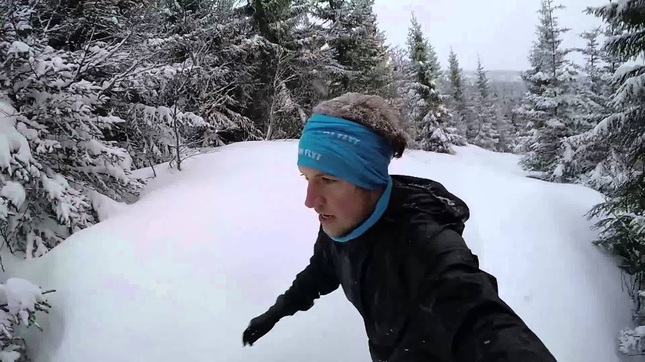 Winter trail running in Northern Norway - YouTube