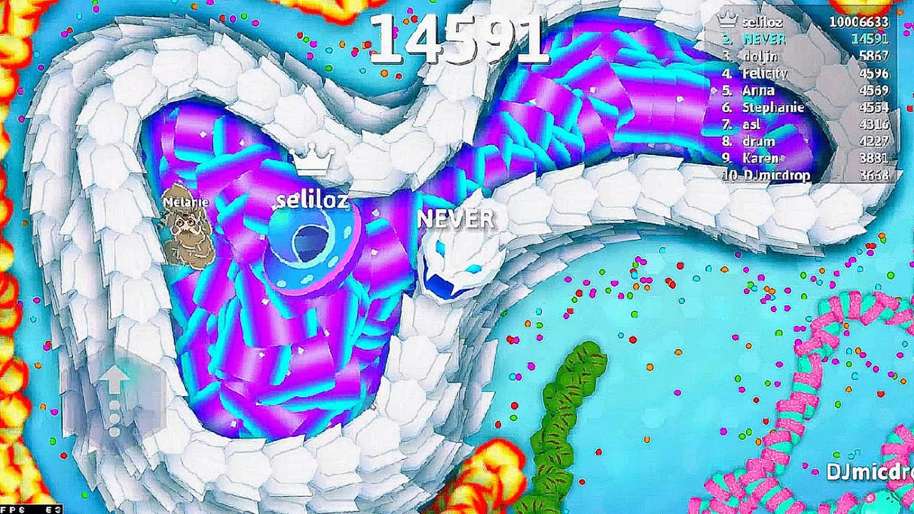 Can This Snake Survive The Craziest Maze Ever? Snake.io🐍 #319 - YouTube