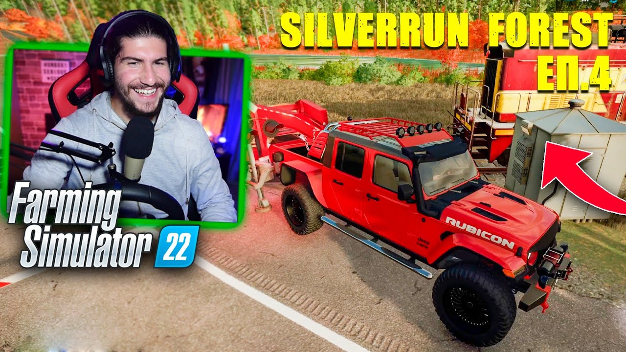 Ο Ράφα μας έσωσε! #4 | Farming Simulator 22 | Silverrun Forest Greek ...