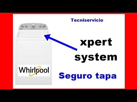 Cómo probar seguro de tapa lavadora Whirlpool expert system - YouTube
