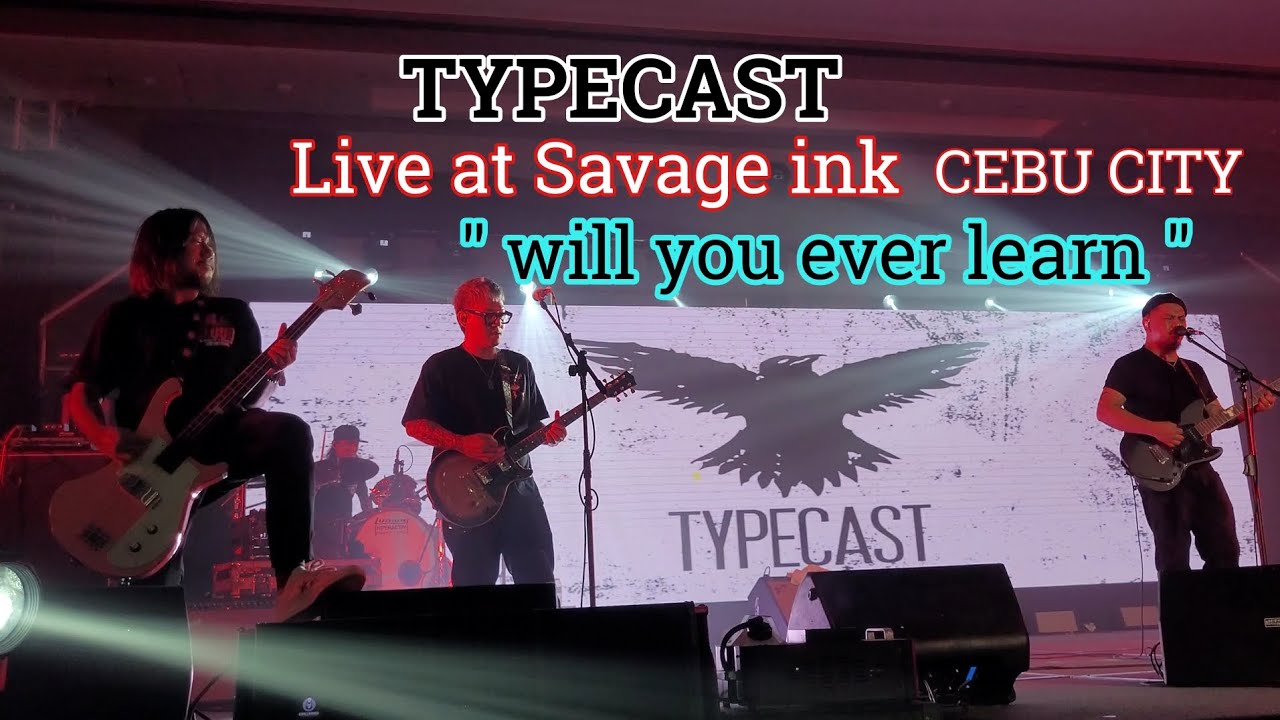 Typecast - Will you ever learn | at Savage ink 2024 - YouTube