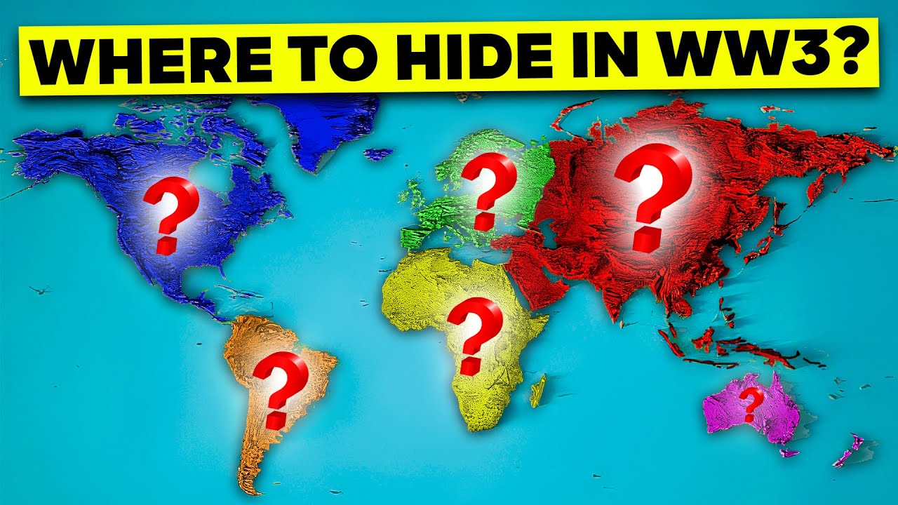 Safest Countries in Each Continent During WW3 - YouTube