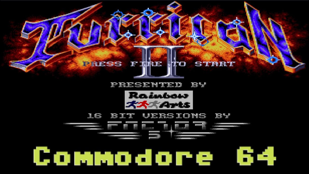 C64 - Turrican II - Cooles episches Game! mit Paddy & Daniel - YouTube