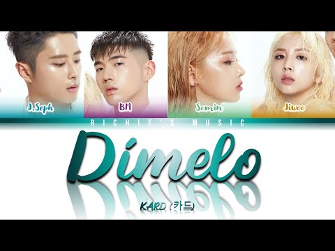 KARD (카드) - Dímelo [Color Coded Lyrics Han|Rom|Eng|Spa/Esp]