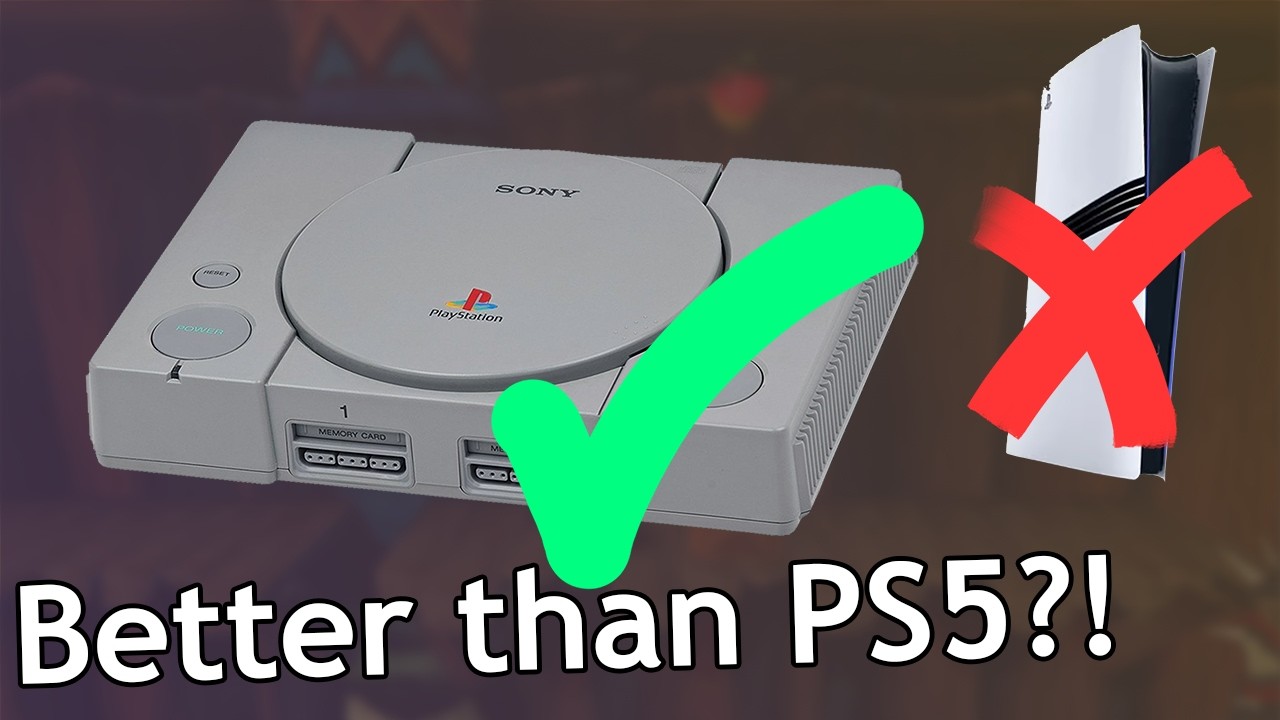 The PS1 is better than the PS5 Pro! - YouTube