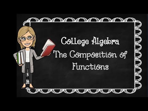 College Algebra: Composition of Functions - YouTube