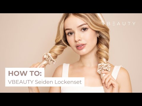 HOW TO: VBEAUTY Seiden Lockenset - Hitzefreie Locken über Nacht