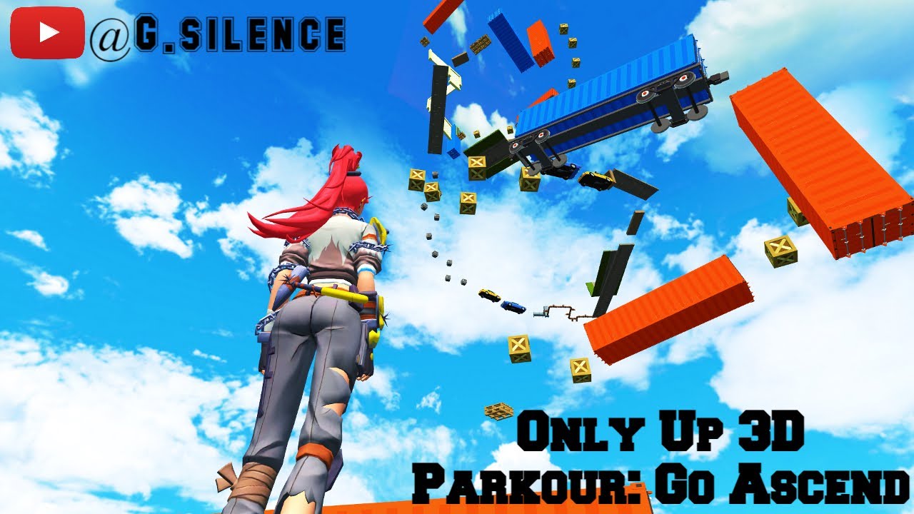 Only Up 3D Parkour: Go Ascend - არ გვიმართლებს - YouTube