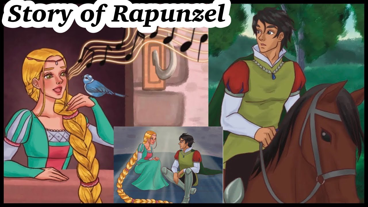 The story of Rapunzel | kids bedtime story| short story - YouTube