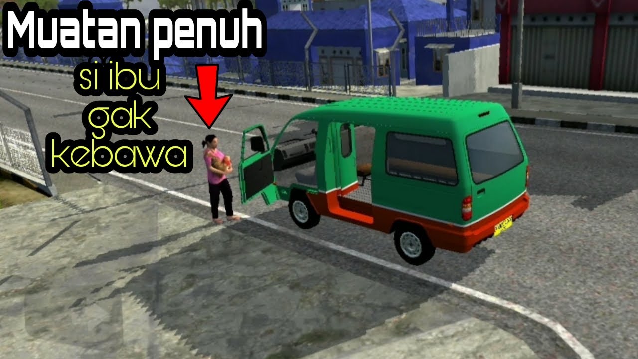 GAME SERU BUSSID MOD ANGKOT, Bus Simulator, Truck Simulstor, Bubu Ale ...
