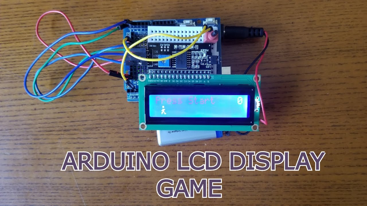HOW TO MAKE A ARDUINO LCD VIDEO GAME - YouTube