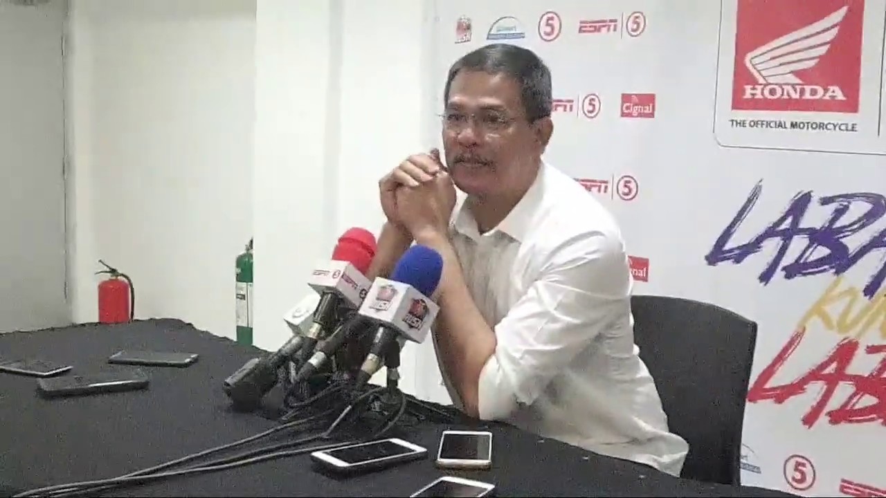 Post-Game: 2019 #PBAGovsCup - Coach Bong Ravena - YouTube