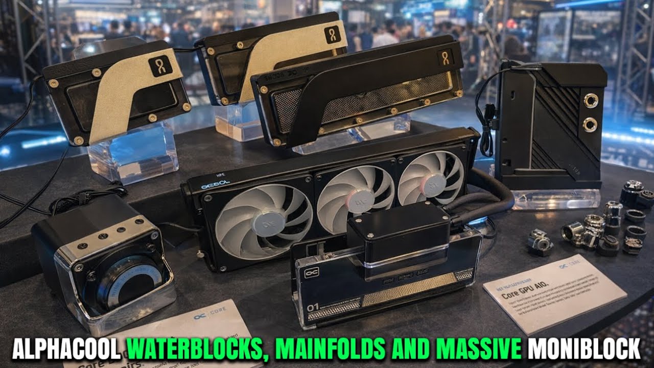 Alphacool Waterblocks, Manifolds, and Massive Monoblocks Lineup ...
