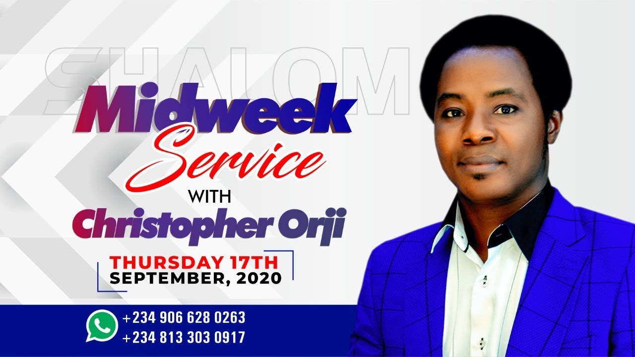 COJIM LIVE THURSDAY STREAM SERVICE WITH MAN OF GOD CHRISTOPHER ORJI ...