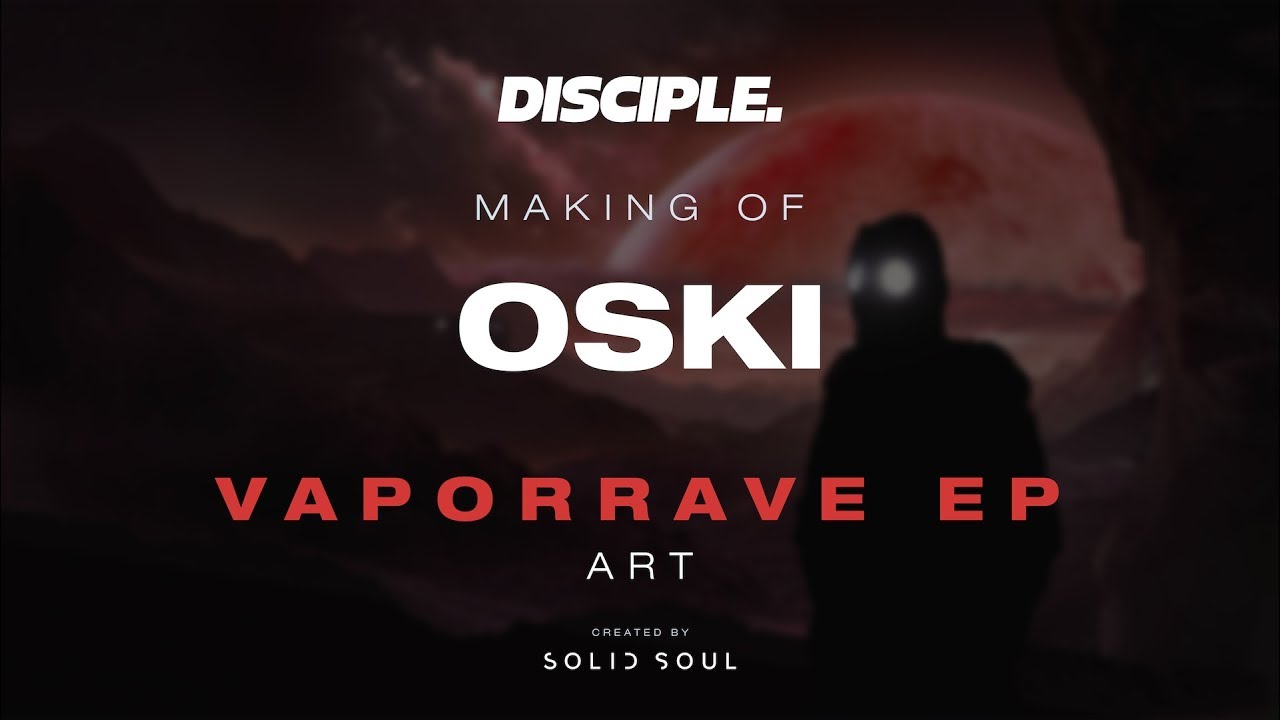Oski VaporRave EP Cover Art Speedpaint - YouTube