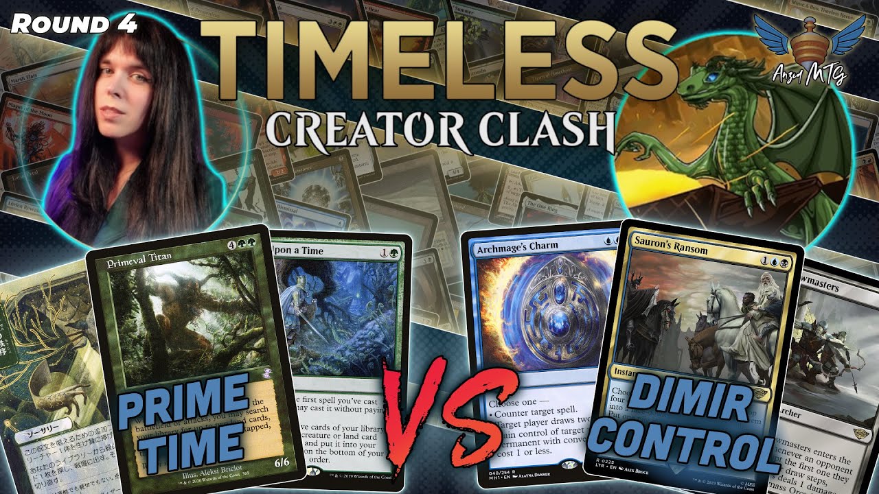 MTG Timeless | Mono-G Prime Time vs Dimir Control | Timeless Creator ...