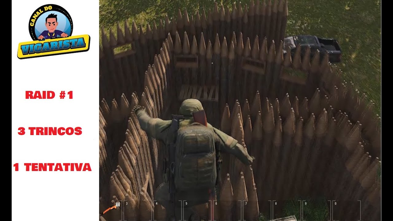 SCUM | Raid #1 | 3 trincos de OURO com 1 tentativa - YouTube