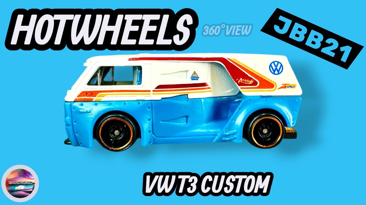 [360° VIEW] VW T3 Custom JBB21 | Hot Wheels 1:64 - YouTube