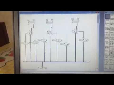 Pneumatic Circuit sequence A+B+C+A-B-C- /Circuito Pneumático sequência ...