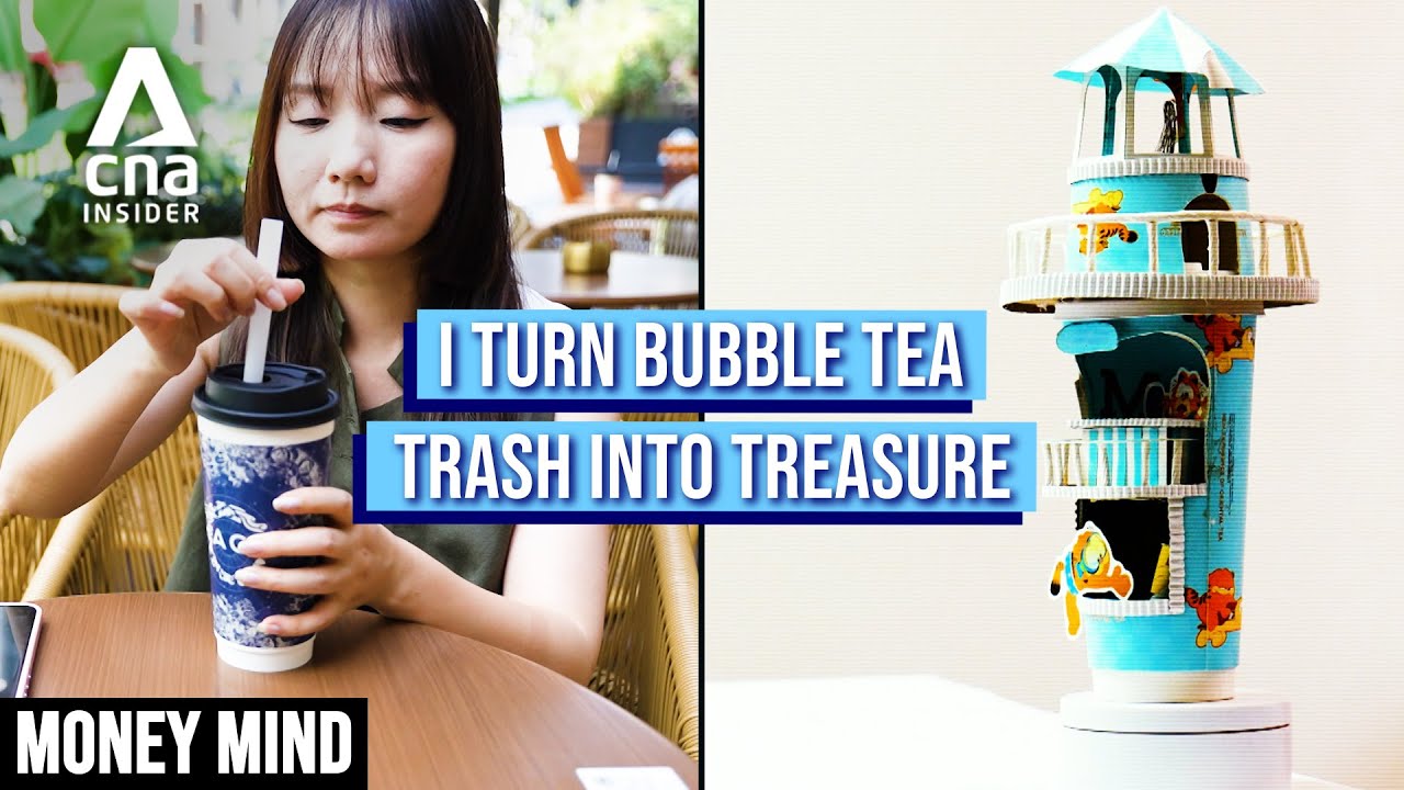 Viral DIY Lanterns From Boba Cups In China: Bubble Tea Fan Upcycles ...