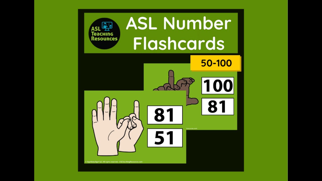 Math Numbers Online 50-100 - YouTube