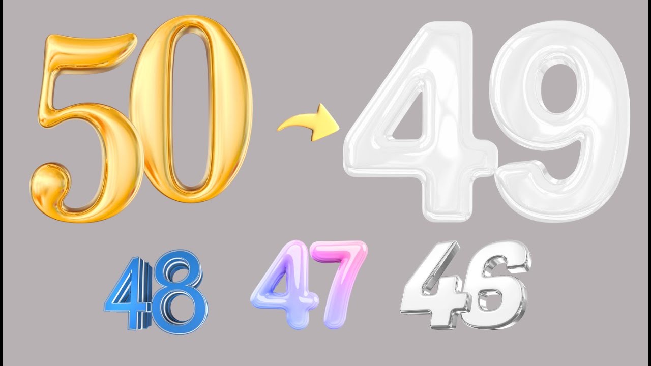 50s timer countdown #countdown - YouTube