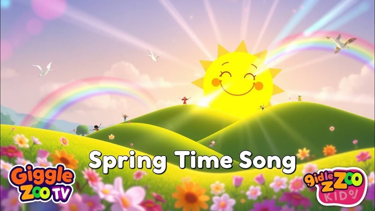Good Morning Spring! ☀️ Fun Kids Song About the Sun - YouTube