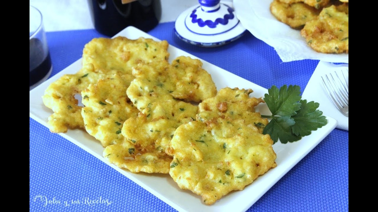 Tortillitas de bacalao😍CRUJIENTES POR FUERA, TIERNAS POR DENTRO! - YouTube