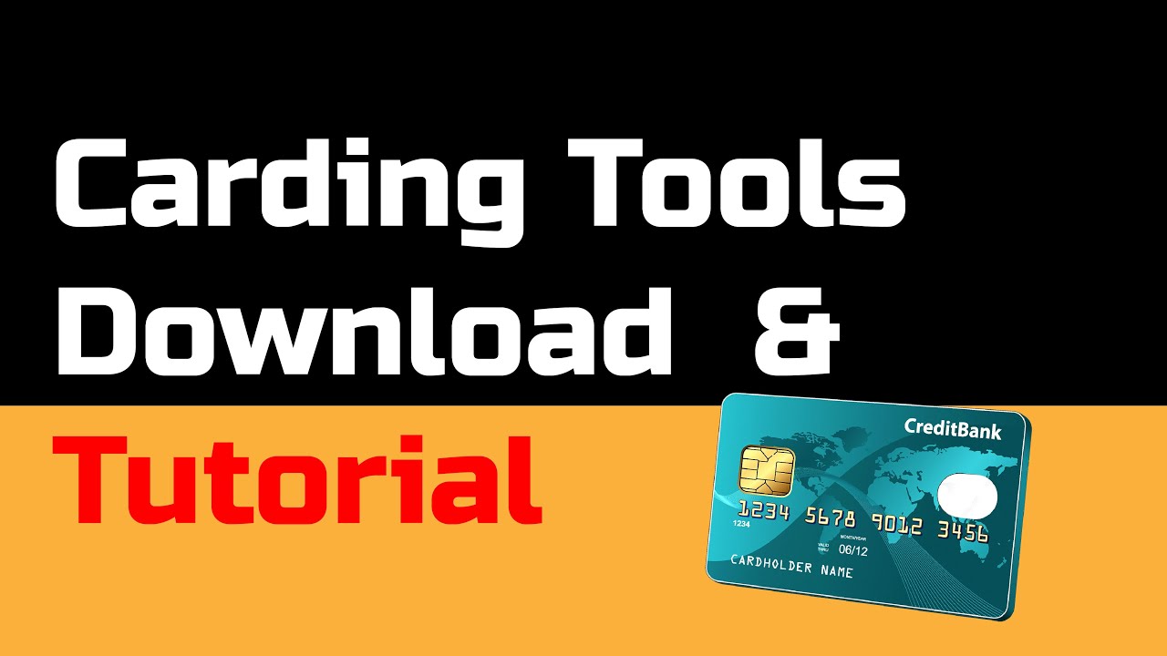 Carding Tools Download and Tutorial -3 II Subscribe for Next Video II ...