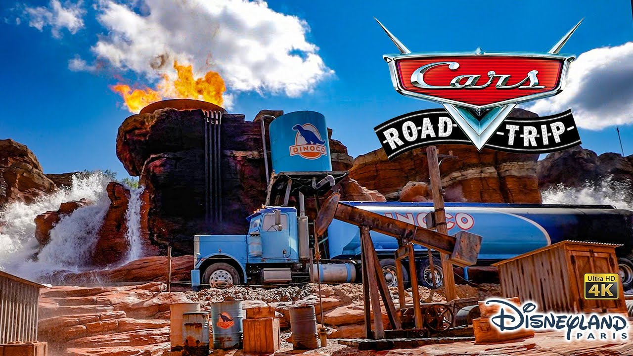 Cars ROAD TRIP On Ride 4K POV Walt Disney Studios Park Disneyland Paris ...