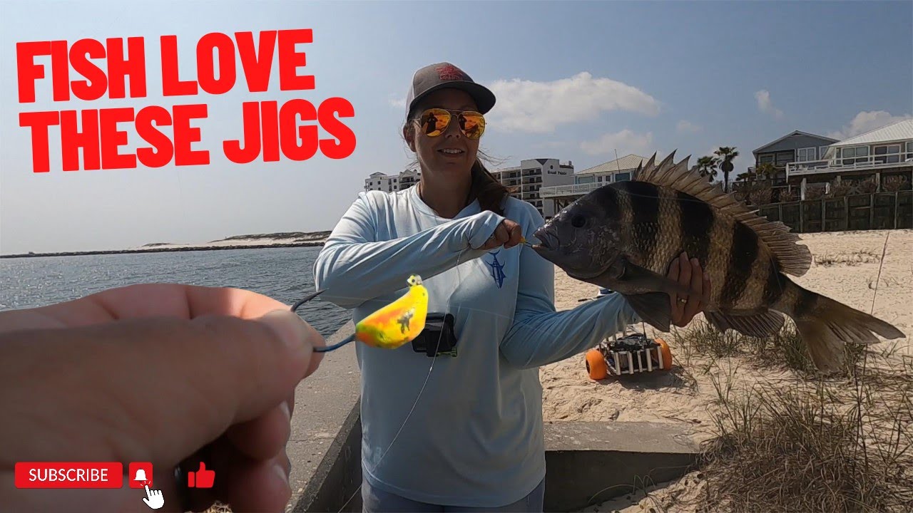 JIG FISHING with LIVE SHRIMP for FISH with TEETH - YouTube