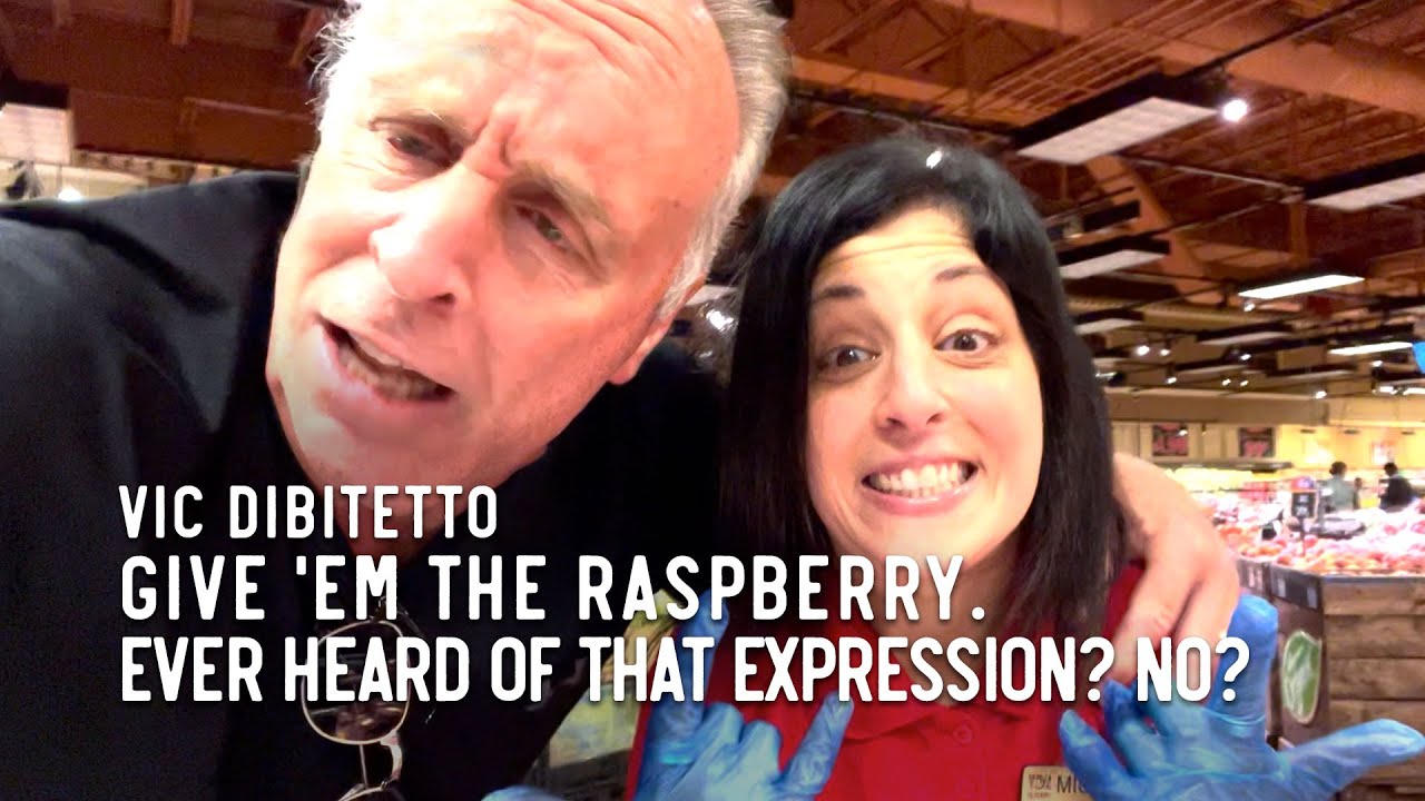 Give 'em the raspberry. Ever heard of that expression? No? - YouTube