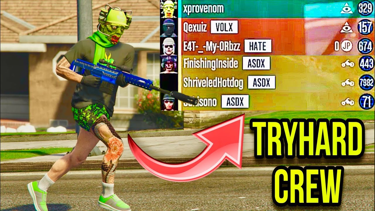 Tryhard ASDX Crew Members get OUTPLAYED after joining a Sweaty lobby ...