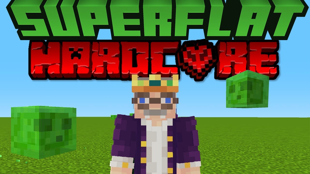Can You Beat Minecraft Superflat in Hardcore? - YouTube
