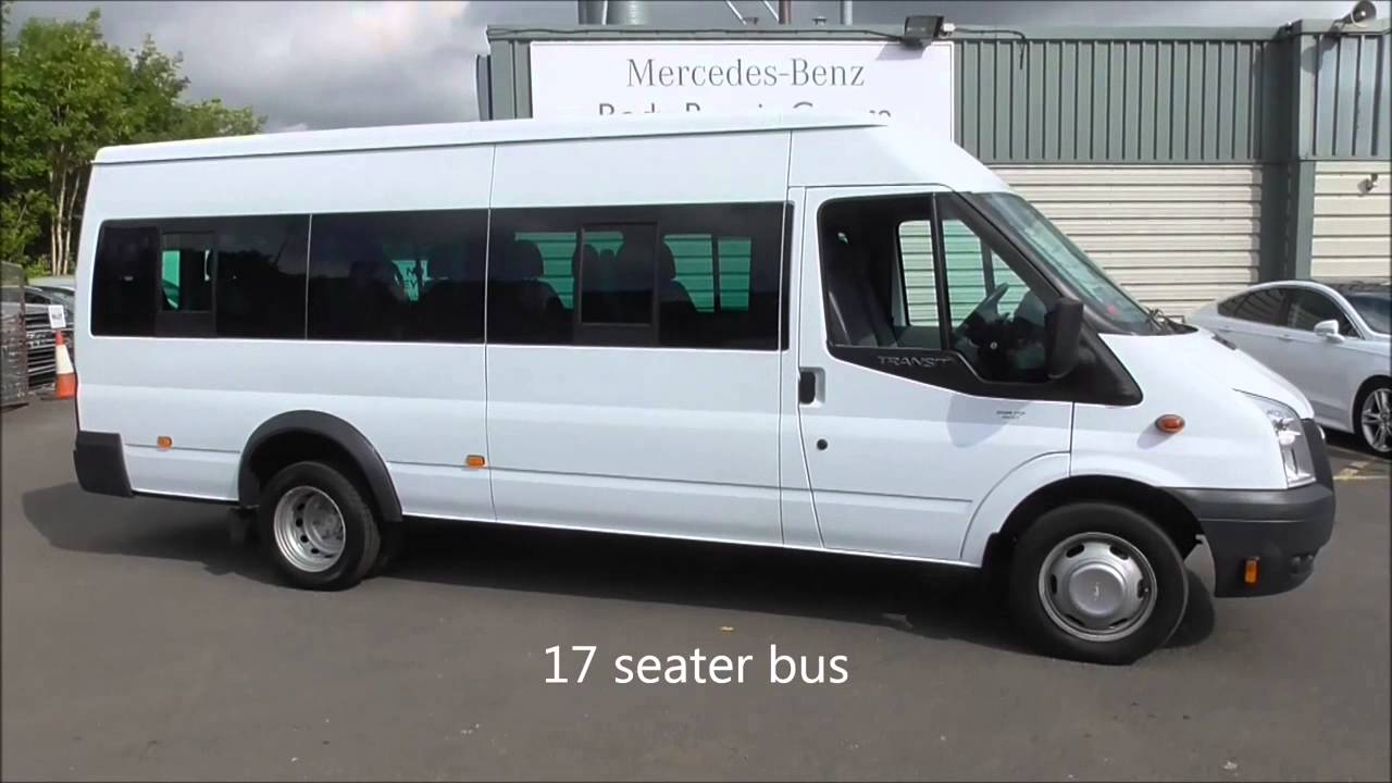 Ford New Transit 17 Seat Bus 430 EL 2.4TD 115PS MR 'BASE' EDITION ...