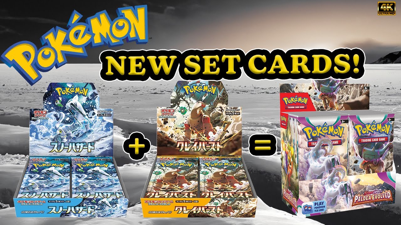Paldea Evolved (Snow Hazard and Clay Burst) - Pokemon Card Main Set ...