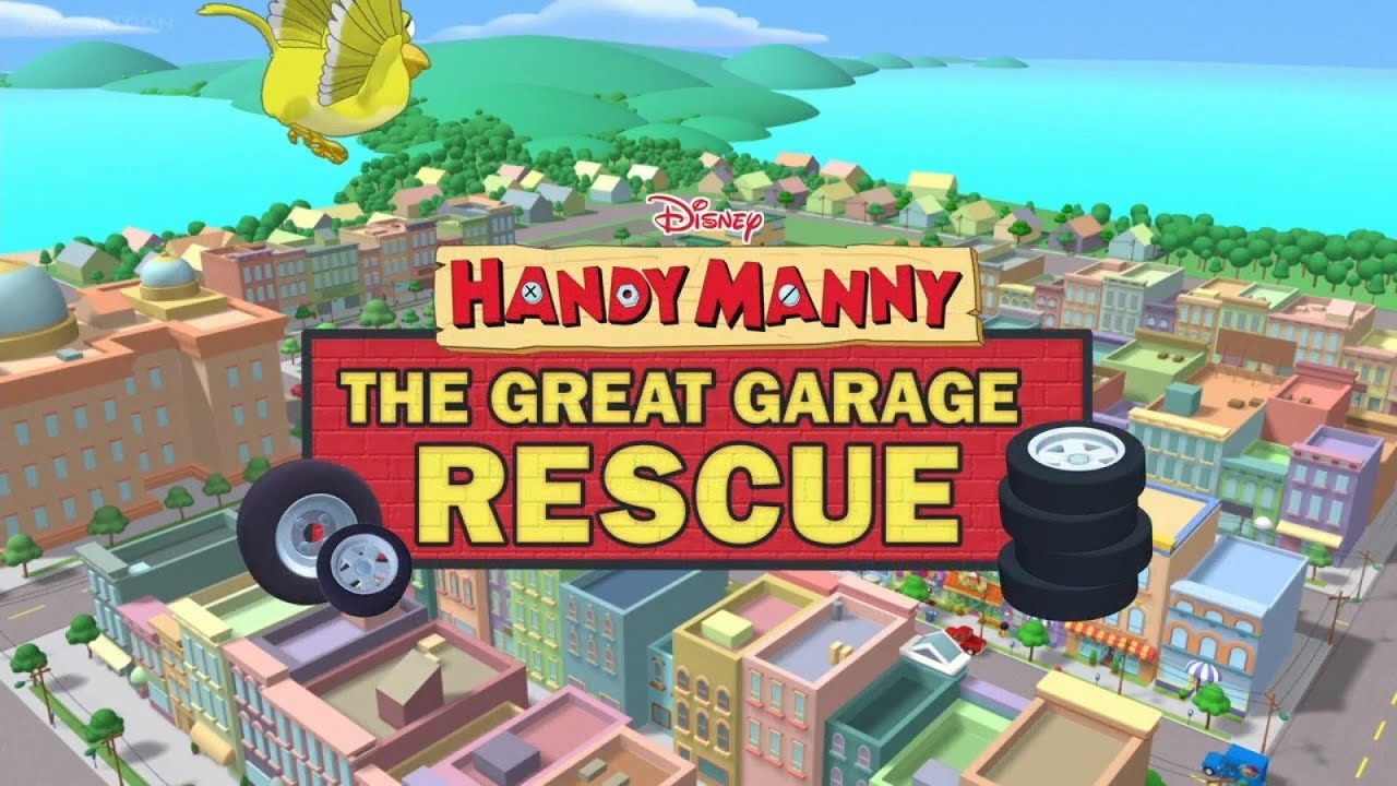 Handy Manny Big The Great Garage Rescue - Disney Junior - YouTube