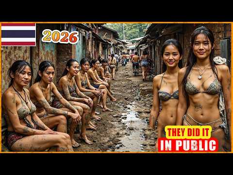 Life In KHLONG TOEI: THAILAND'S Largest Slum, WOMEN EAT TRASH, DEFECATE In PUBLIC|Travel Documentary