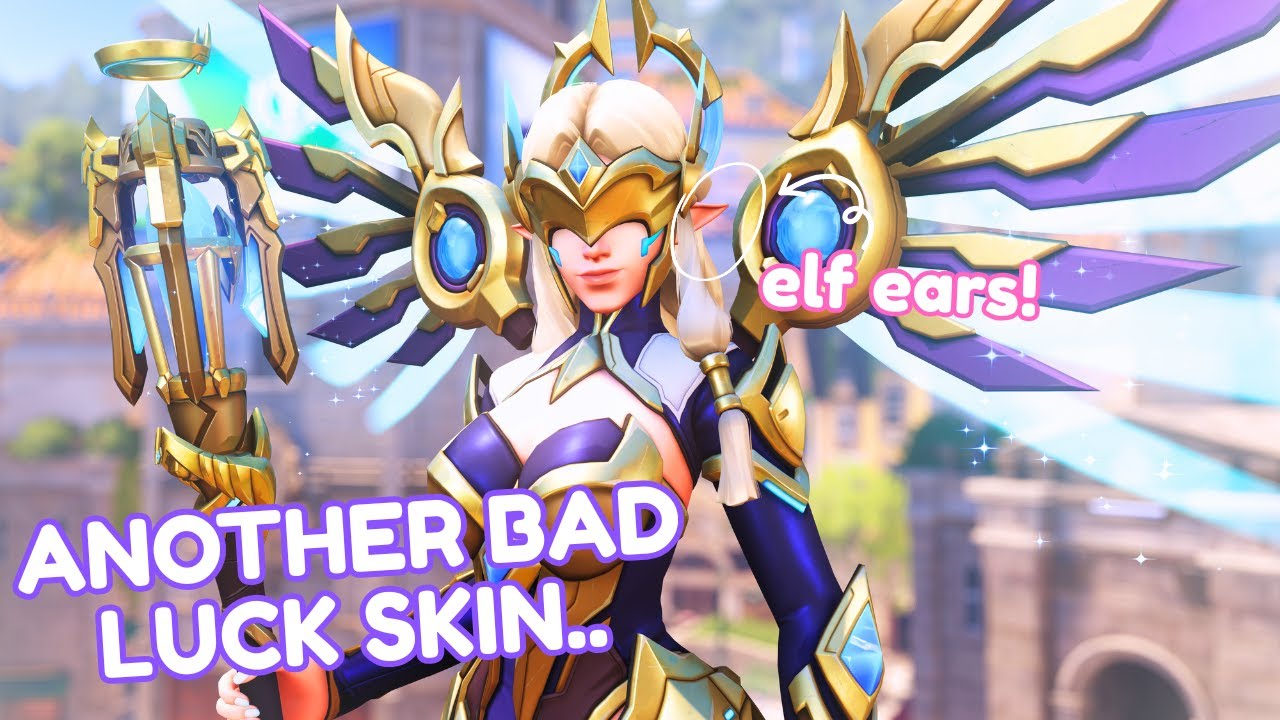 *NEW* RADIANT ANGEL💫Skin Showcase🪽Beautiful but Bad Luck?| OW2 S17 ...