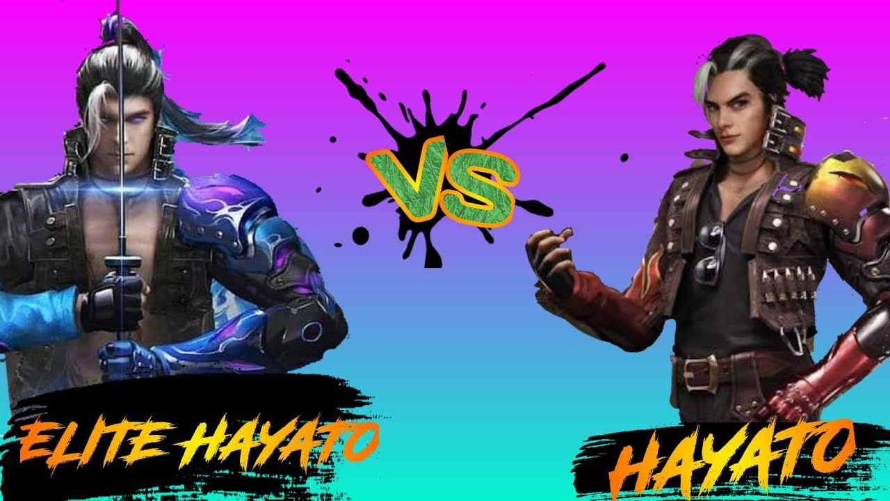 ELITE HAYATO VS HAYATO || WHO IS BEST CHARACTER IN FREEFIRE||NEW ...