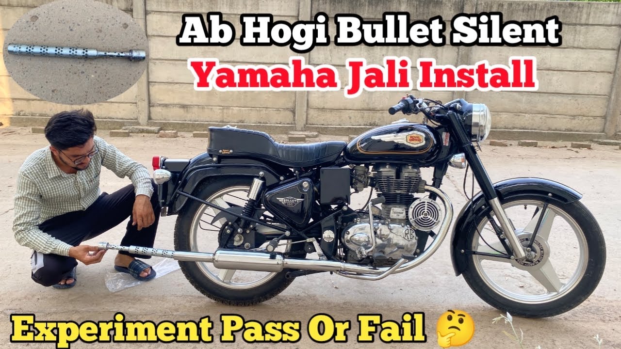 Bullet Short Bottle Silencer Ko Silent Kaise Kare Full Vlog - YouTube