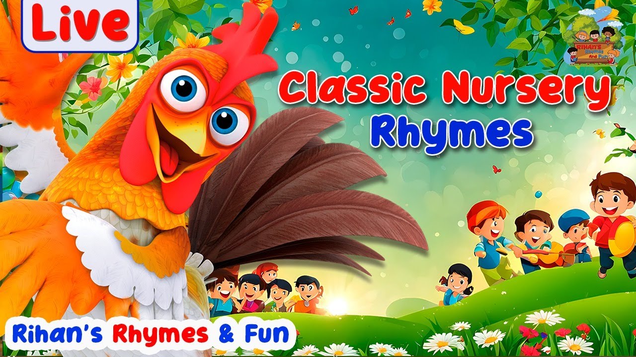 Nursery Rhymes Live 24/7 | Fun Kids Songs with Upbeat Music | Dance ...