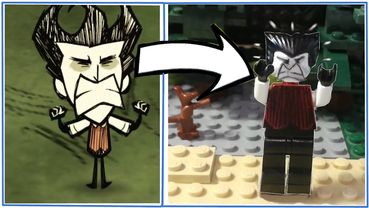 Don't starve angry emote but it's a LEGO animation - YouTube