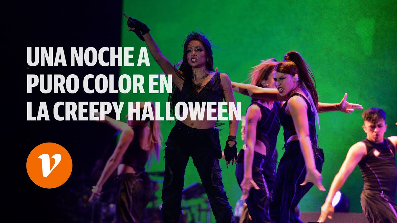 Una noche a puro color en la Creepy Halloween - YouTube