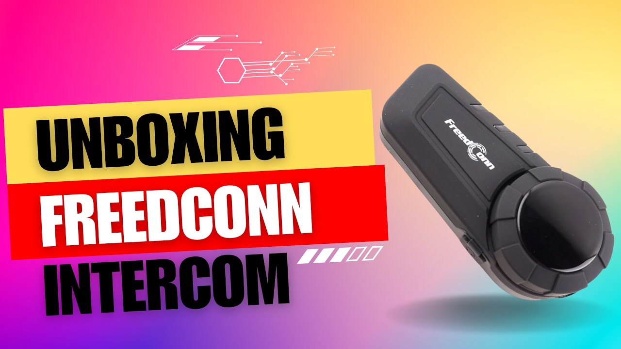 FREEDCONN KY PRO INTERCOM UNBOXING #motovlog #freedconn - YouTube