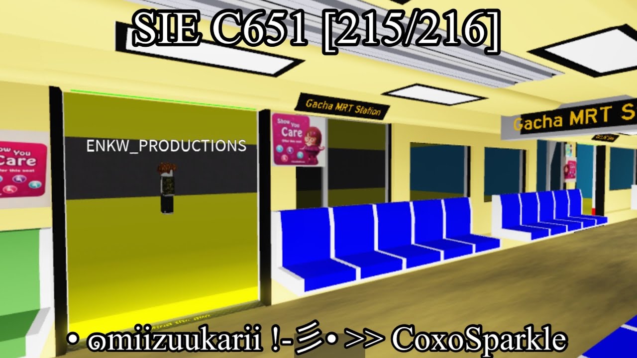Roblox | SIE C651 215/216 - • ๑miizuukarii !-彡• to CoxoSparkle - YouTube
